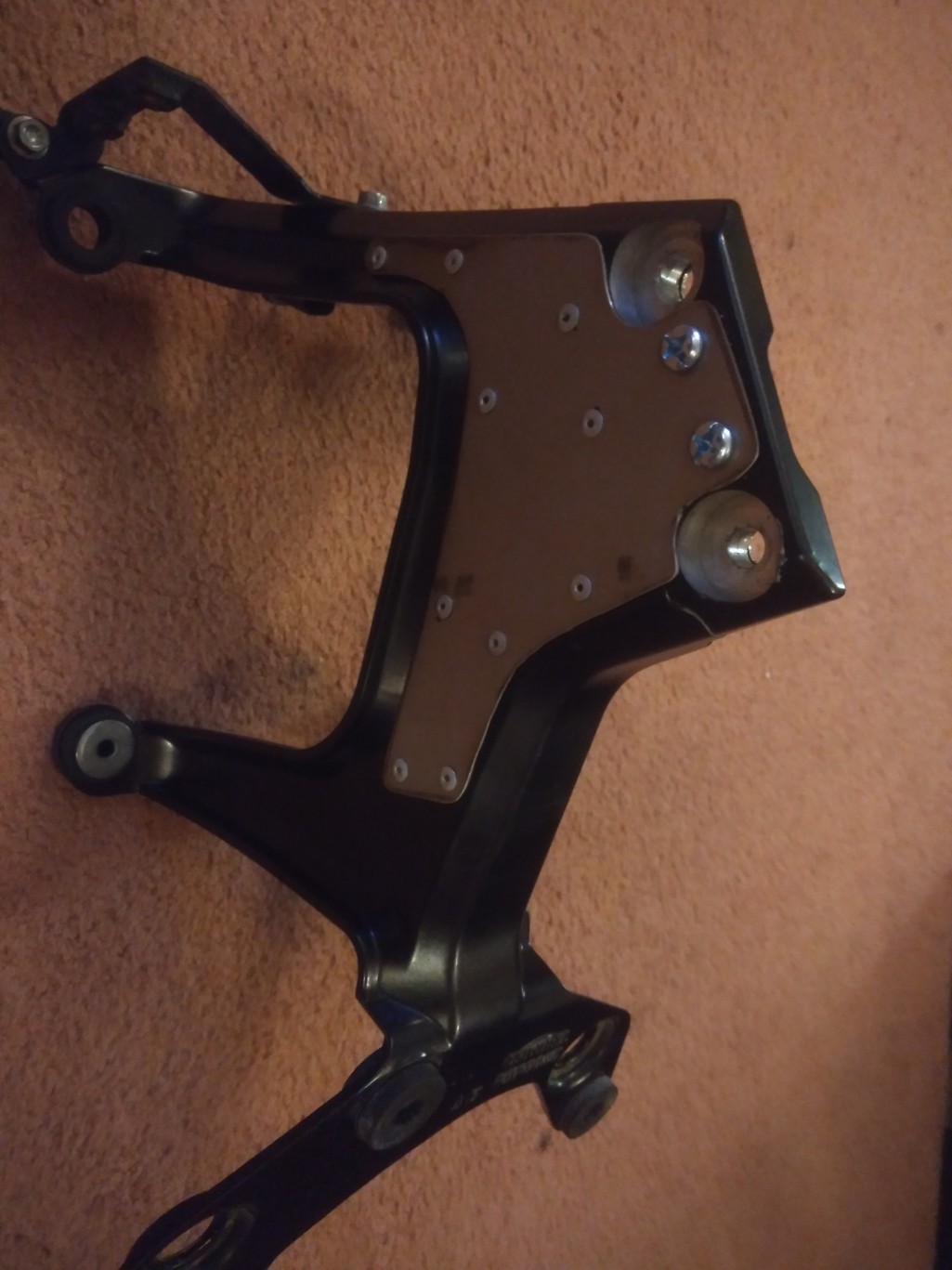 2015 Tiger 1200 cockpit subframe repair - Tiger 1200 Explorer - General ...