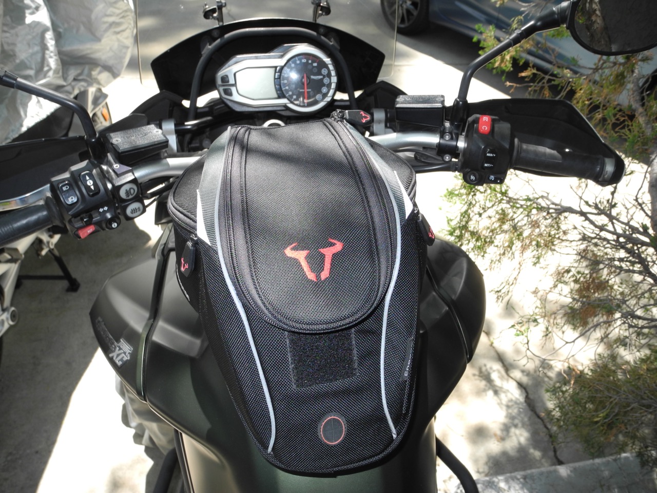 SW-Motech Engage tank bag with Gen 1 adapter ring No longer for sale ...