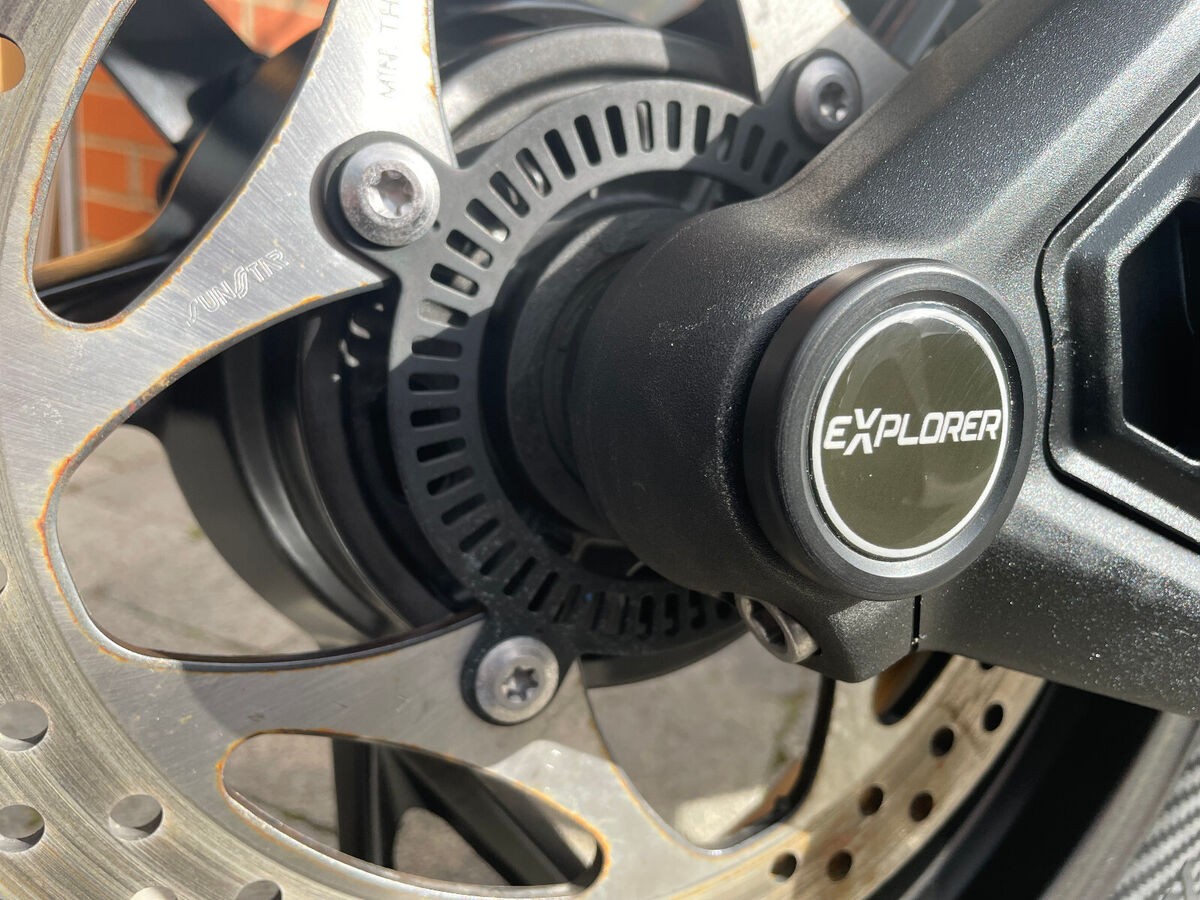 Riding with a bent rear brake disc - Tiger 1200 - General Discussion ...